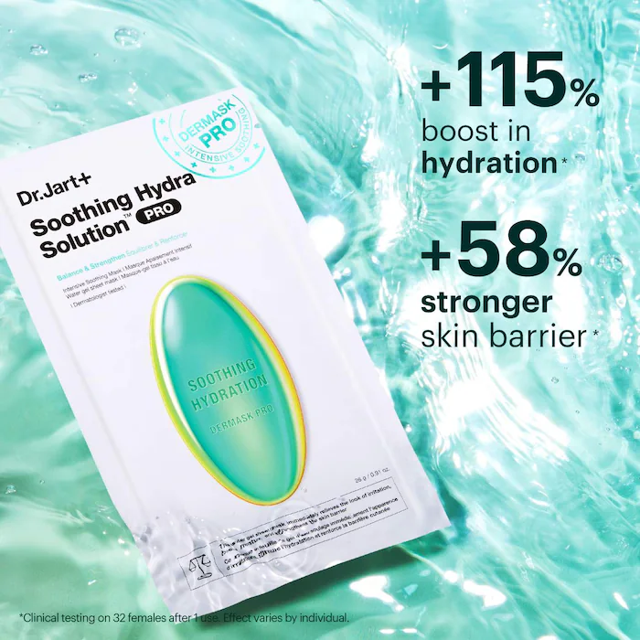 Dr. Jart+ Soothing Hydra Solution PRO Face Mask for Irritated Skin *Pre ...